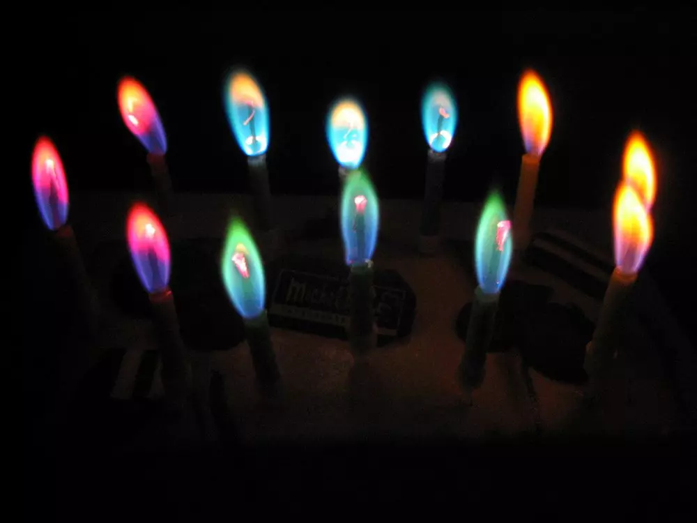 świeczki urodzinowe