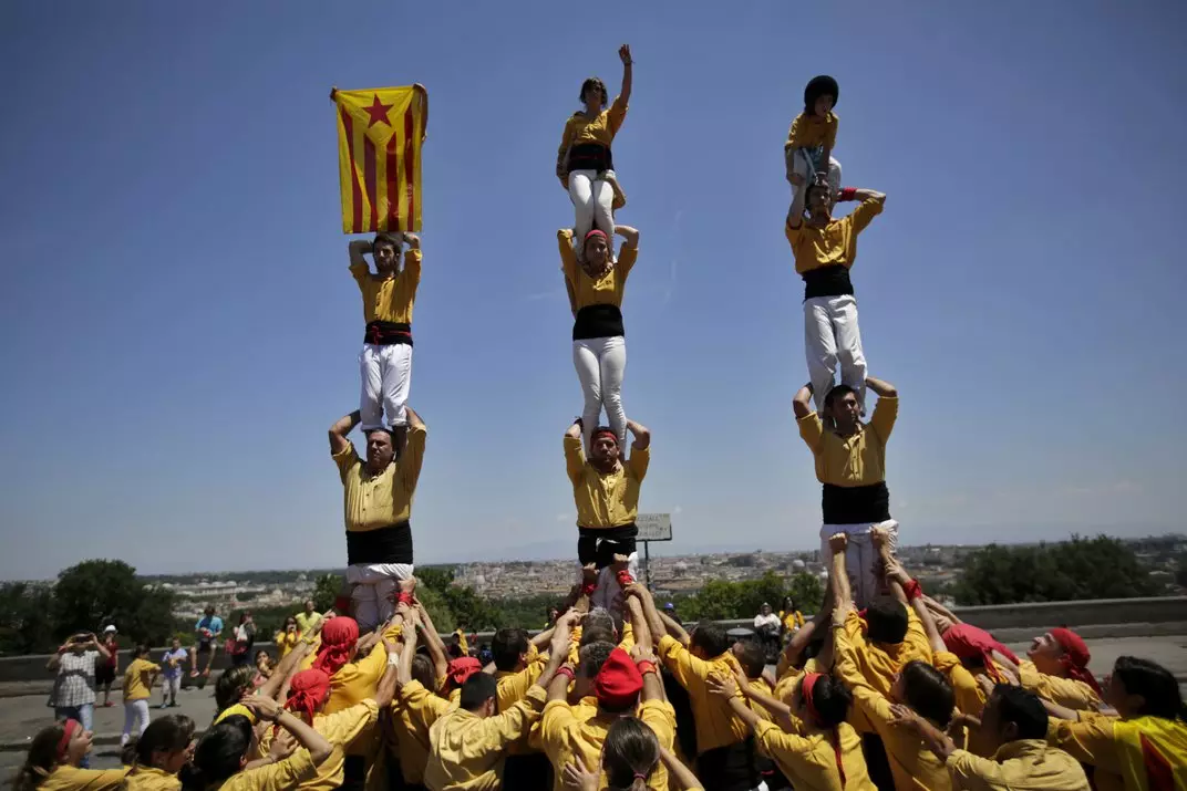 ¿Qué tiene que ver una torre humana de 36 pies de altura con la independencia catalana? 50996_8