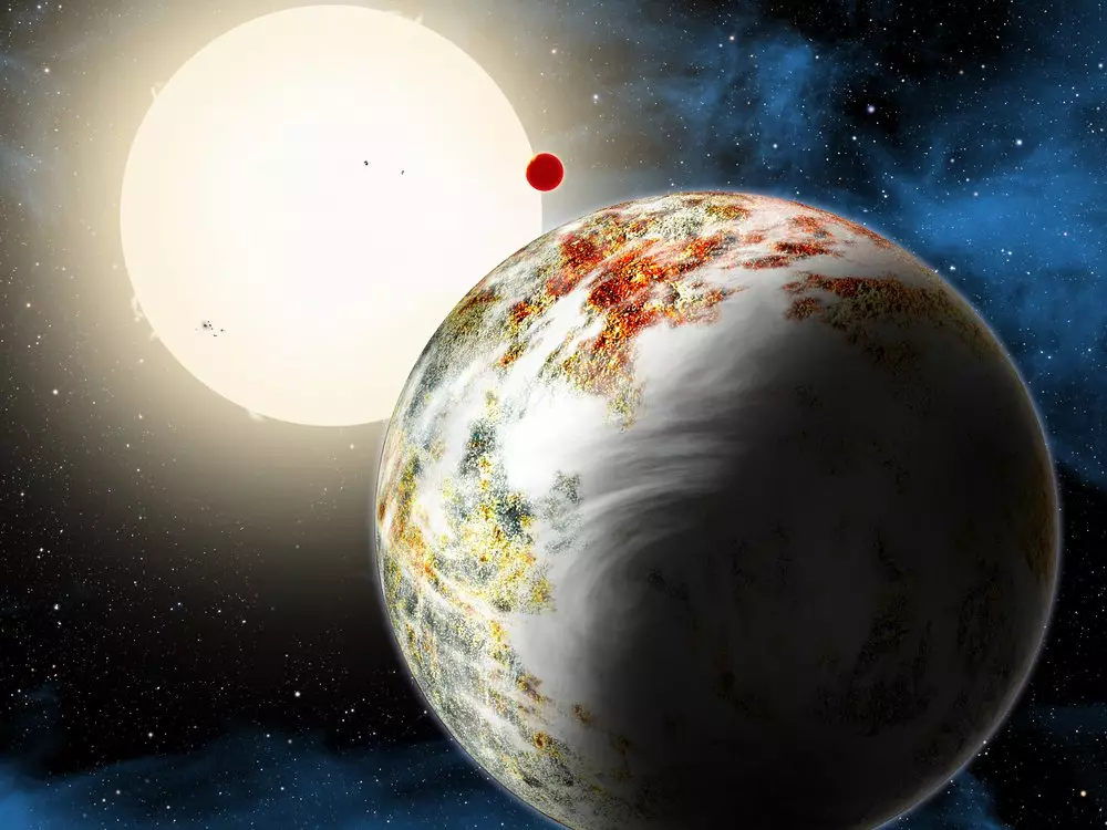 Tato skalnatá exoplaneta je opravdu, opravdu velká – příliš velká