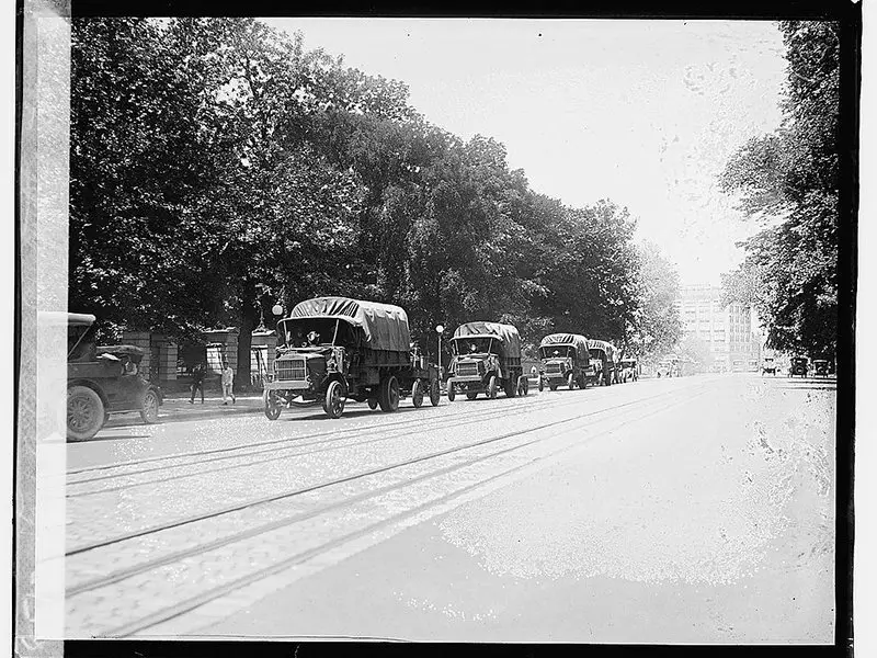 Transcontinental Motor Convoy 1919