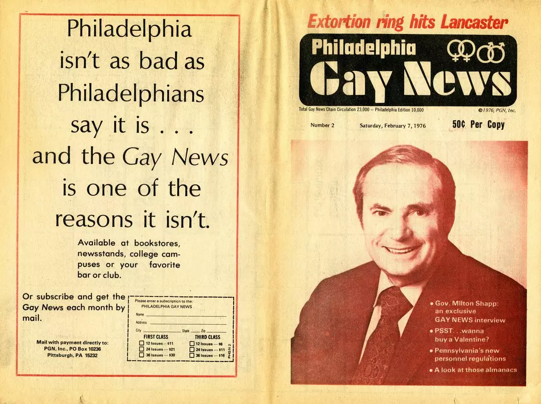 Segal, Philadelphia Berita Gay