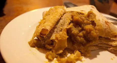 Roti, en specialitet från Trinidad