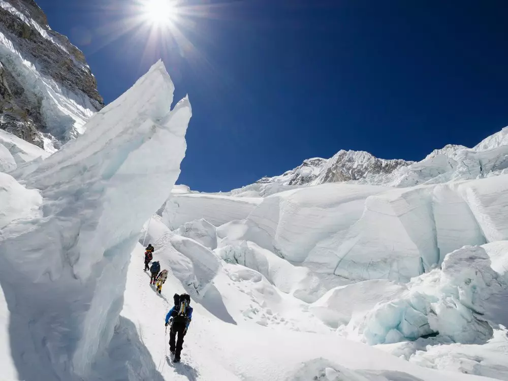 Cascada de gheață Khumbu