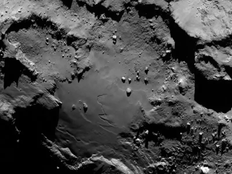 Rosetta Satellite Yekem Yek e ku Li Orbitê Kometek Digere