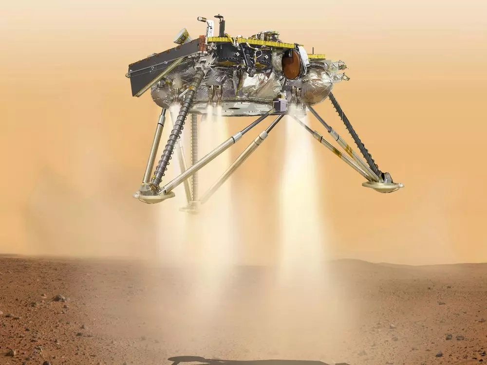 Nézze meg, hogy a NASA leszállítja az InSight űrhajót a Marson