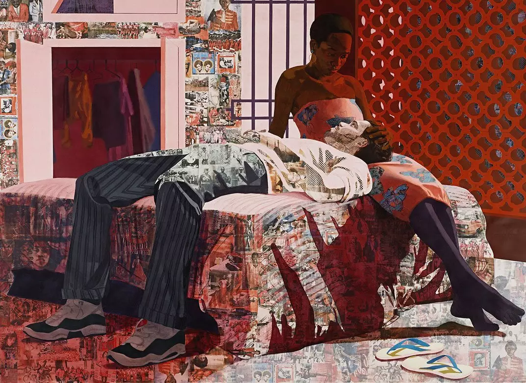 Njideka Akunyili Crosby's Intimate Work Straddles Mediums And Oceans 51598_1