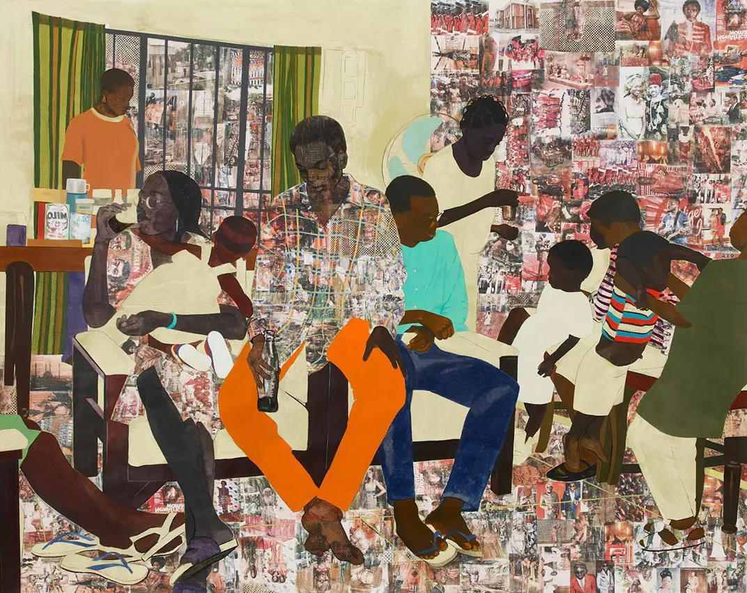 Njideka Akunyili Crosby's Intimate Work Straddles Mediums And Oceans 51598_4