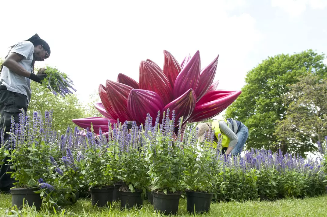 Cov duab: Impressive Floral Displays Unveiled at the UK's Most Prestigious Garden Show 51651_1