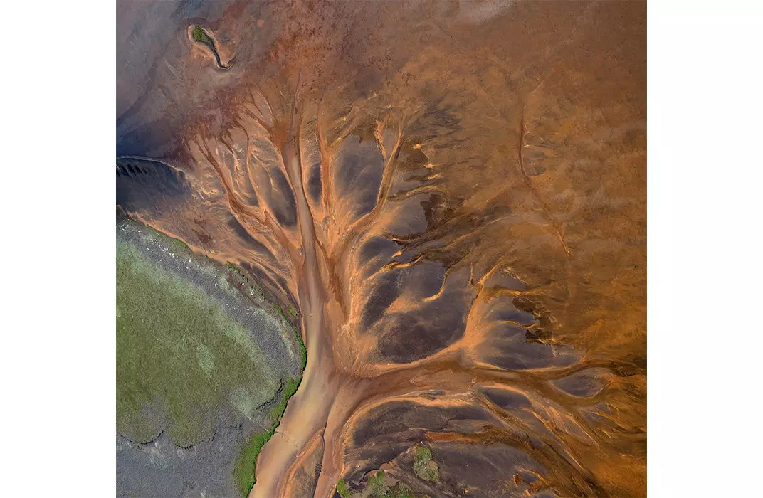 Luftfoto av Islands vulkanske elver 51662_1