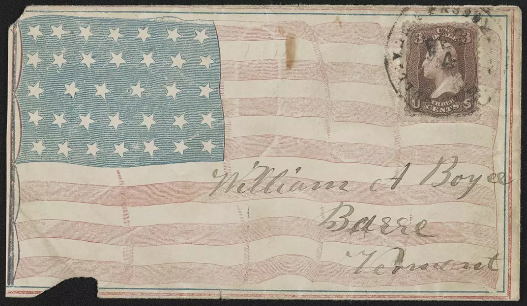 Envelopes da Guerra Civil com o Banner Star-Spangled 51664_10