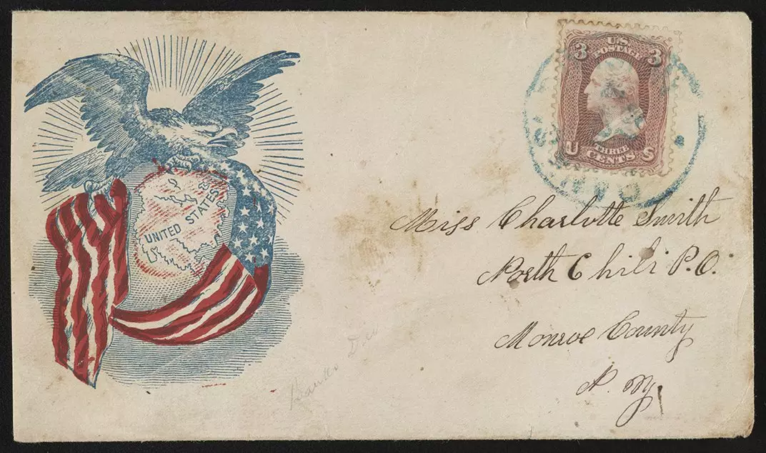 Envelopes da Guerra Civil com o Banner Star-Spangled 51664_15