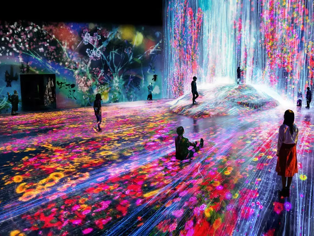 Interactive, Digital Art Museum ea Buloa Tokyo