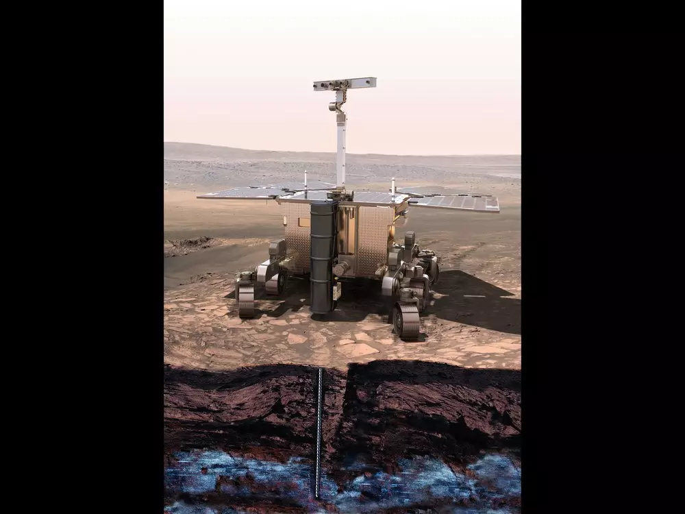 Marsa Curiosity Rover kļūst par draugu