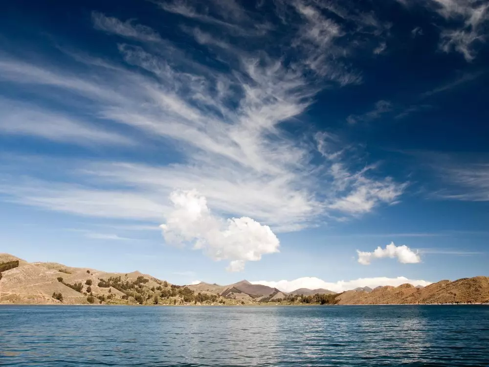 Que están facendo as troitas norteamericanas no lago Titicaca?