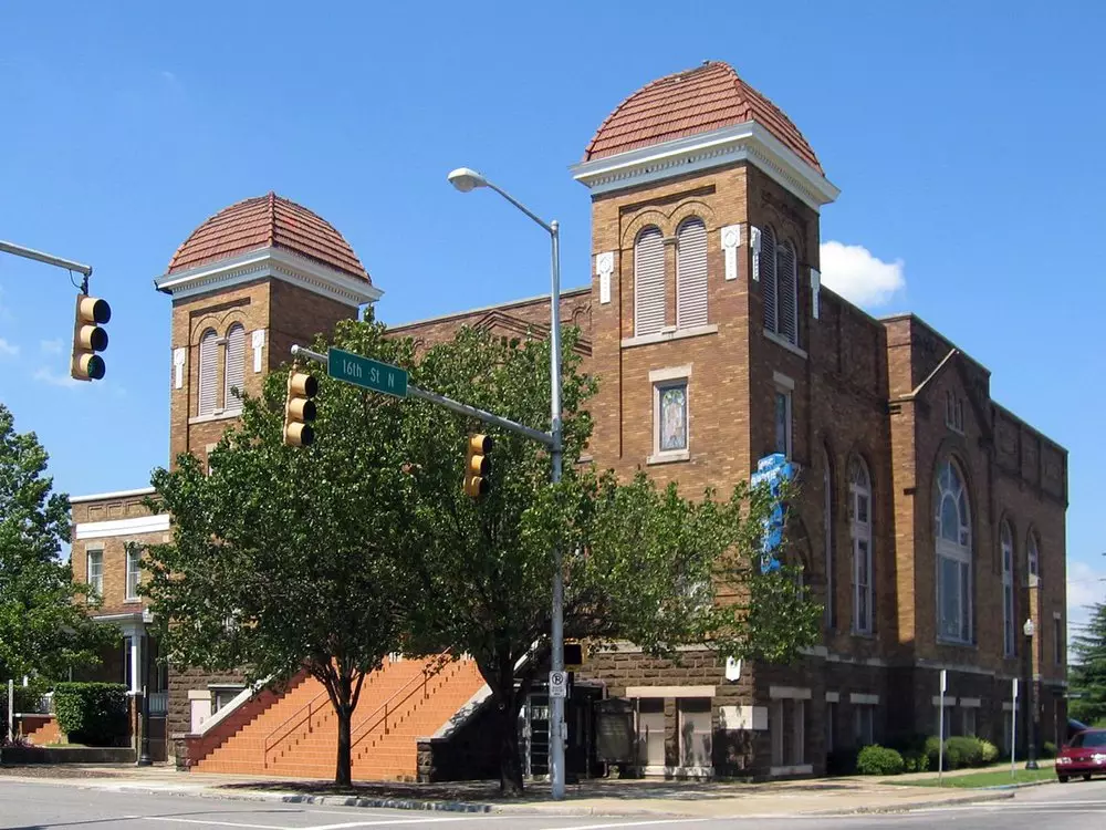 Igrexa Bautista da rúa 16 en Birmingham, Alabama