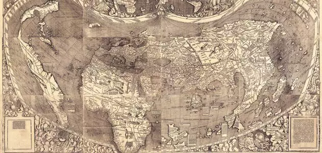 Waldseemüller မြေပုံ- ကမ္ဘာသစ်ကို ပုံဖော်ခြင်း။