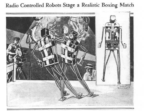 Roboty bokserskie lat 30.