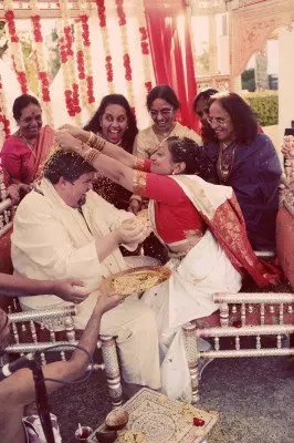 Étkezési rituálék a hindu esküvőkben