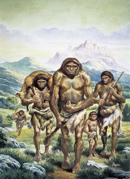 hombres neandertales