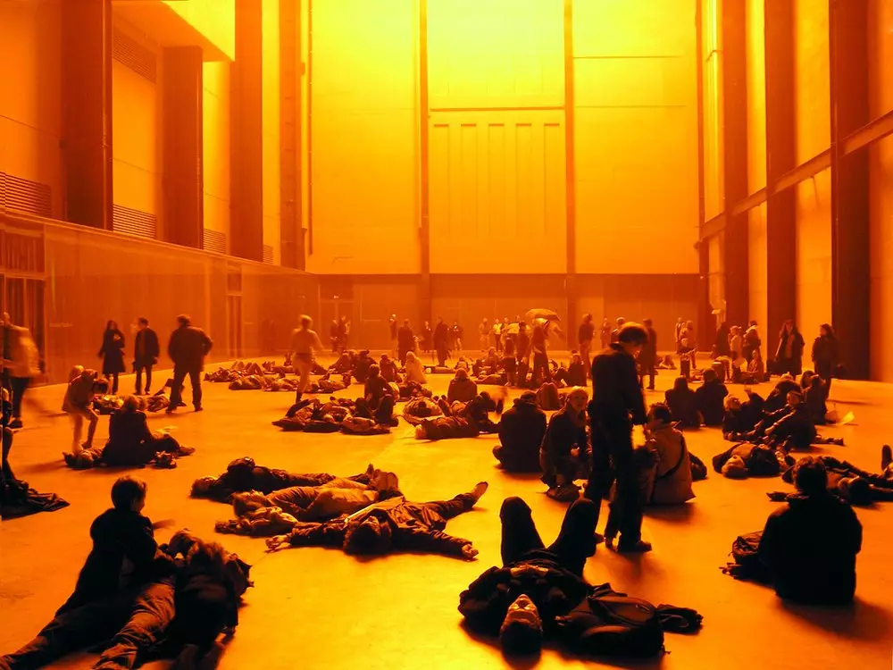 Ólafur Elíassons The Weather Project, Turbine Hall of Tate Modern