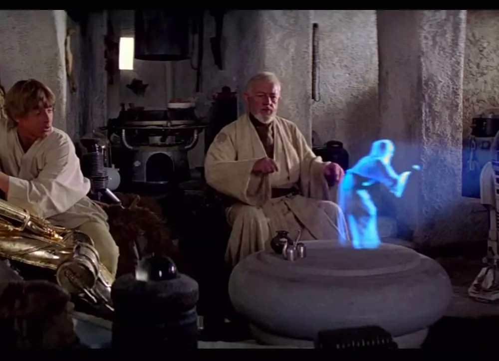 Hologram ni Princess Leia