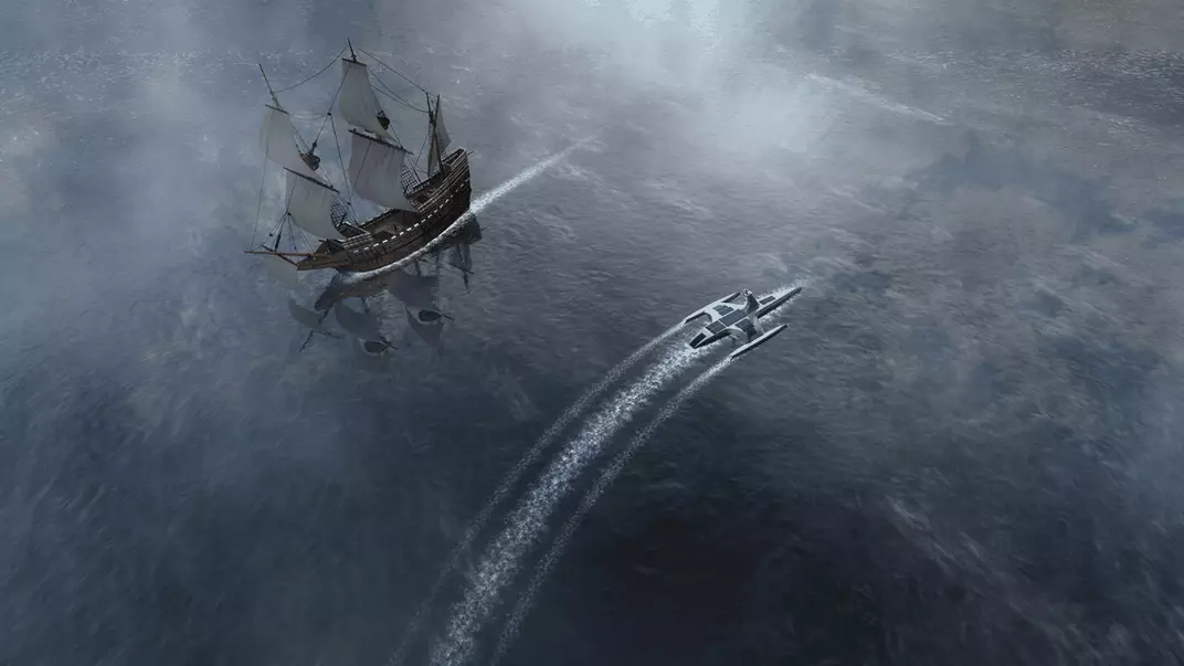 Capitada por A.I., esta nova 'Mayflower' cruzará o Atlántico esta primavera