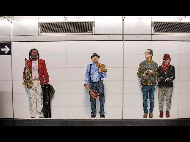 O tão esperado metrô da Segunda Avenida de Nova York está repleto de arte pública