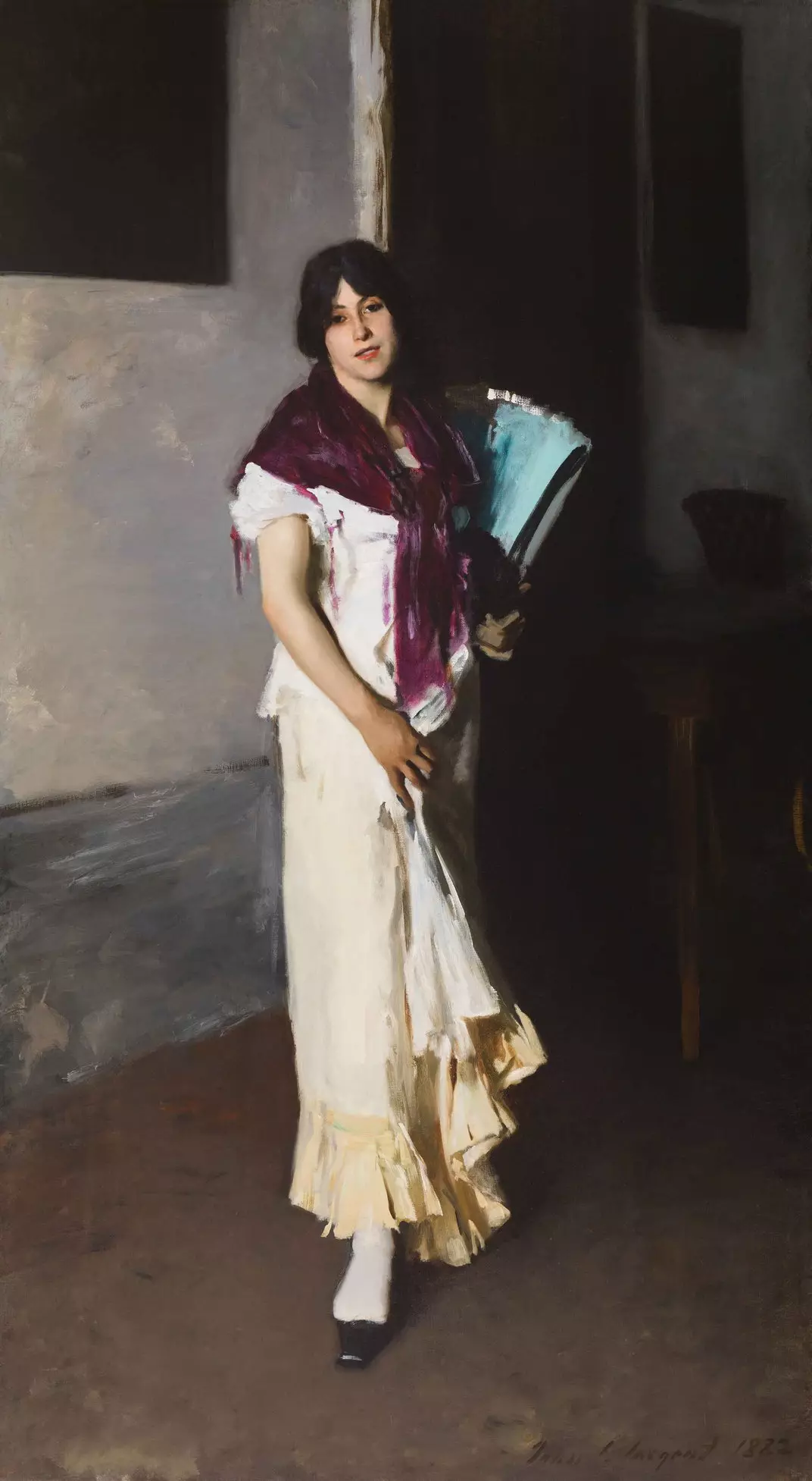 A Venetian Woman của John Singer Sargent, 1882