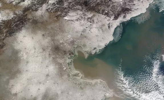 China tiene tanto smog que ni siquiera se puede ver Beijing desde el espacio 7138_2