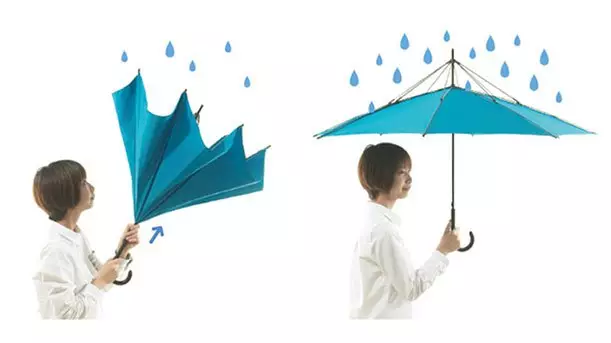 ابتكار المظلة المثالية