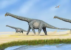 Mundu eftir Alamosaurus