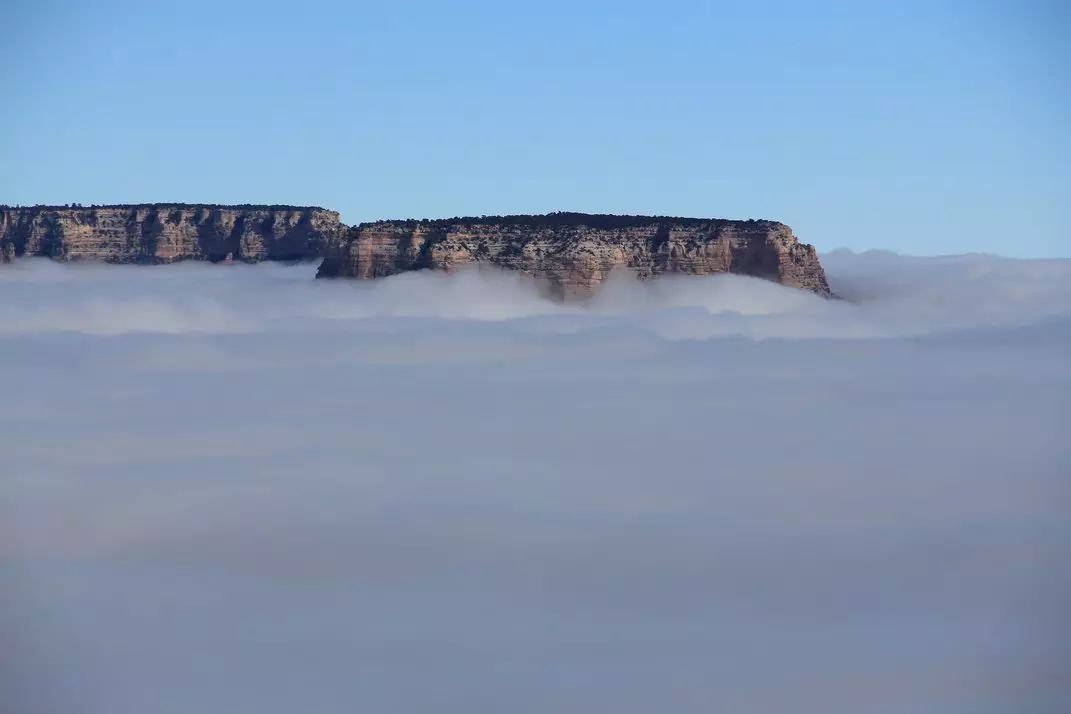 Rijedak izgled: Spektakularne fotografije Snimite Veliki kanjon ispunjen maglom 7505_11