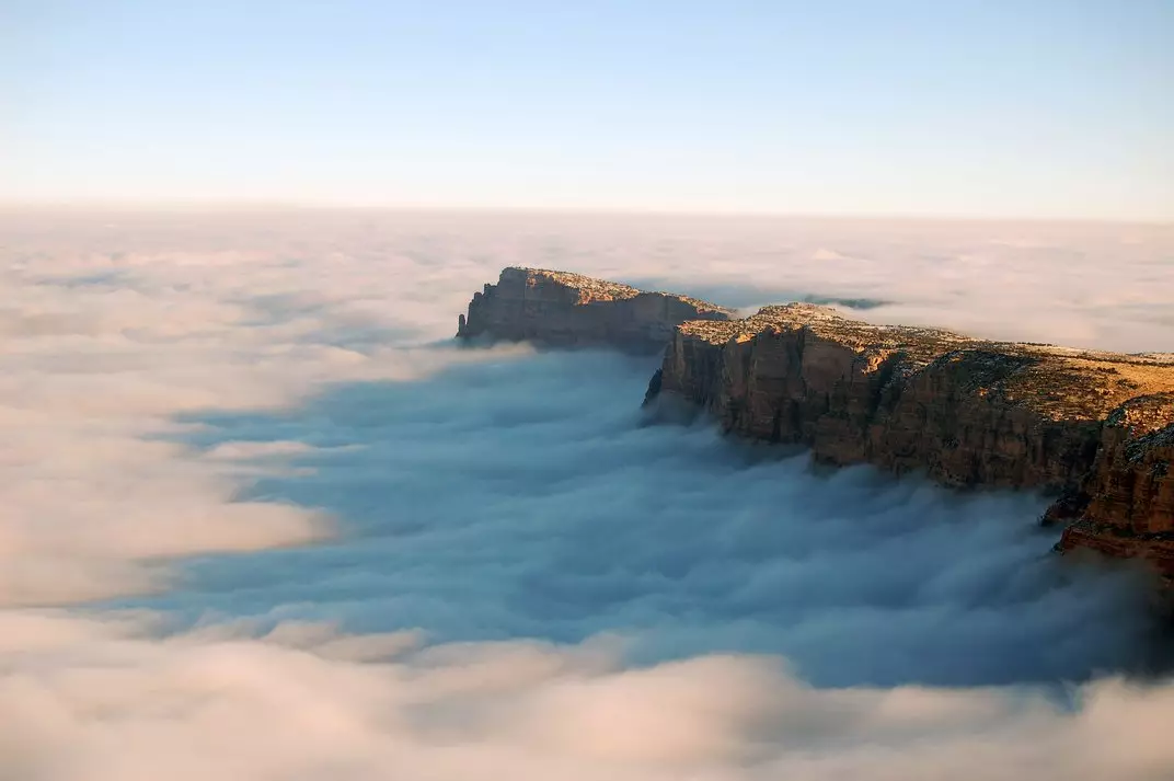 Rijedak izgled: Spektakularne fotografije Snimite Veliki kanjon ispunjen maglom 7505_4