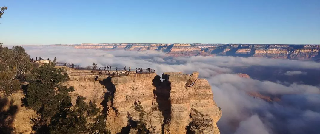Rijedak izgled: Spektakularne fotografije Snimite Veliki kanjon ispunjen maglom 7505_5