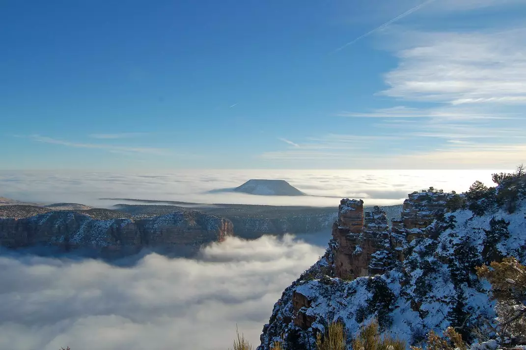 Rijedak izgled: Spektakularne fotografije Snimite Veliki kanjon ispunjen maglom 7505_9