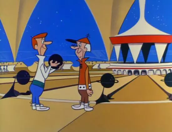 George dhe gjyshi i tij Montague shkojnë në bowling (1962)