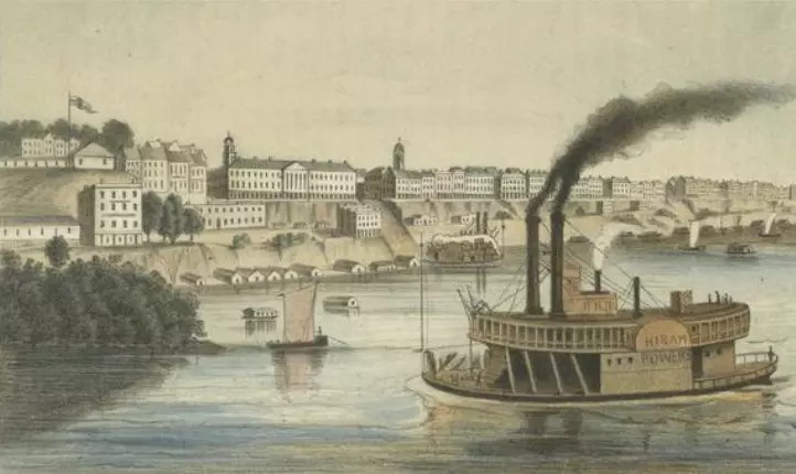 Memphis em meados da década de 1850