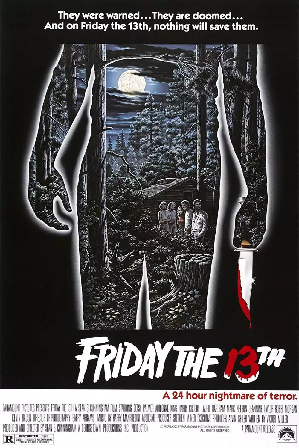 Slasher-filmen 'Friday the 13th' fra 1980 blev optaget på denne spejderlejr i New Jersey
