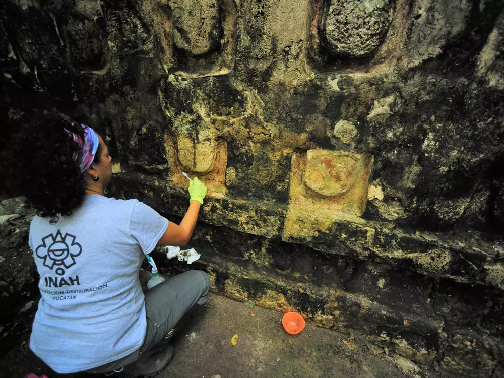 'n Antieke Maya-paleis is in die staat Yucatán ontdek