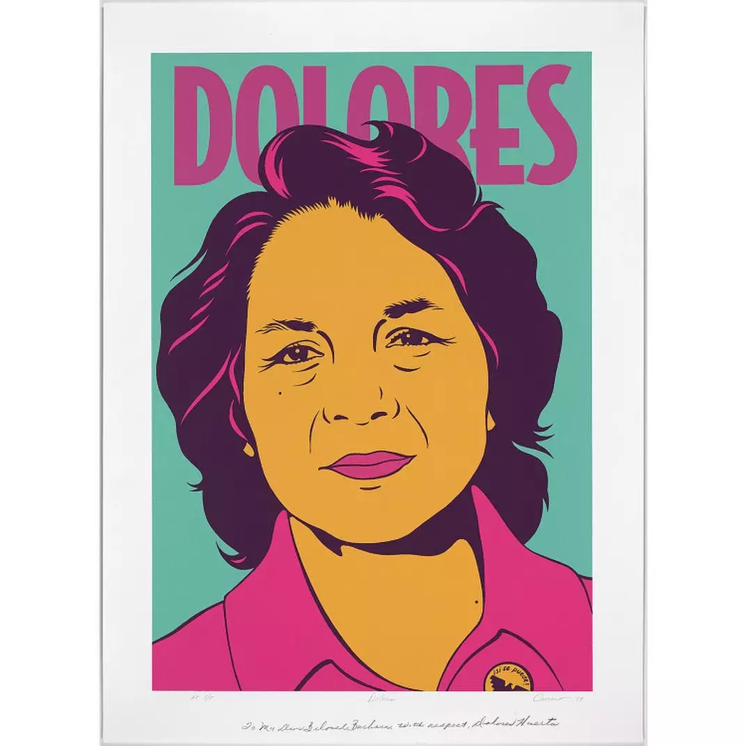 Dolores Huerta, உருவப்படம்
