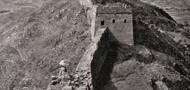 William Edgar Geil pa Great Wall ku Luowenyu