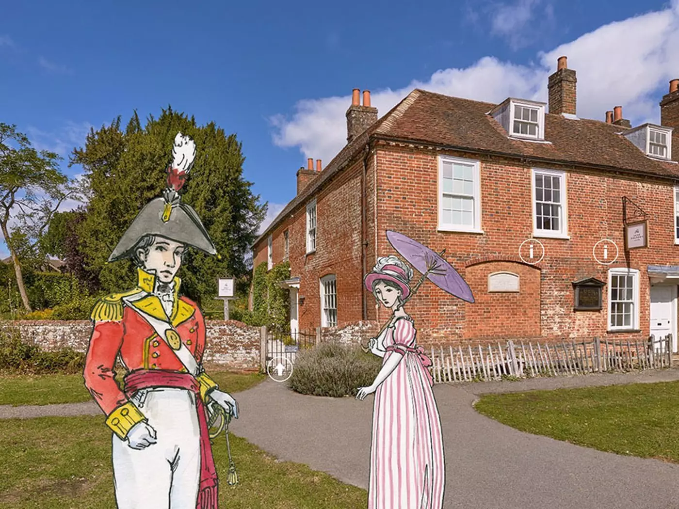Comemore o aniversário de Jane Austen com um tour interativo de 360 graus pela casa dela 809_3