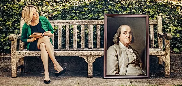 Estimado señor, Ben Franklin gustaríalle engadilo á súa rede