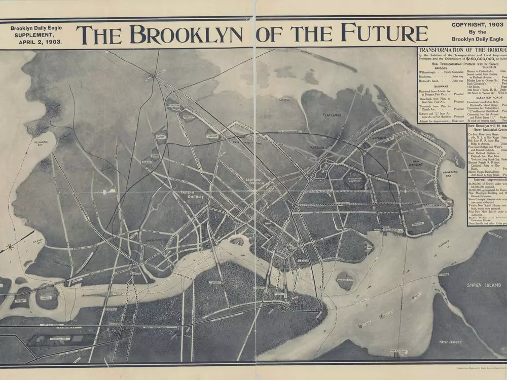 Izpētiet gadsimtiem ilgo Bruklinas vēsturi, izmantojot šīs nesen digitalizētās kartes 813_3
