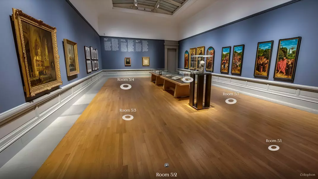 Jan van Eyck interaktiv oplevelse