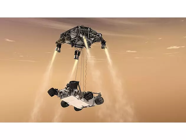 Briljantnost iza plana da se Curiosity spusti na Mars 8188_6