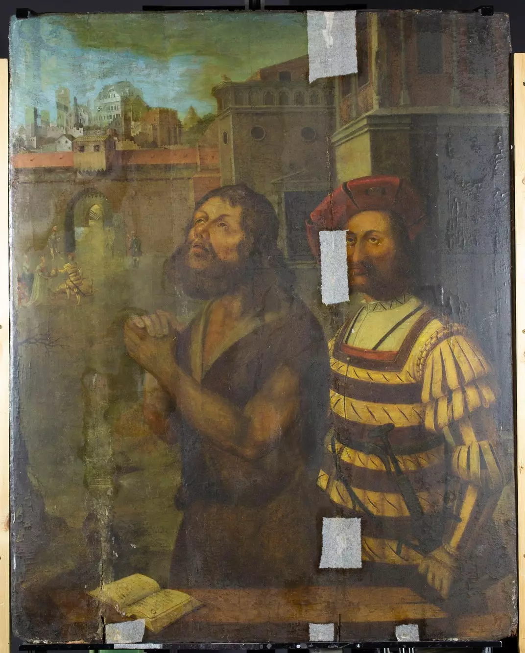 Pictura originală Ioan Botezătorul