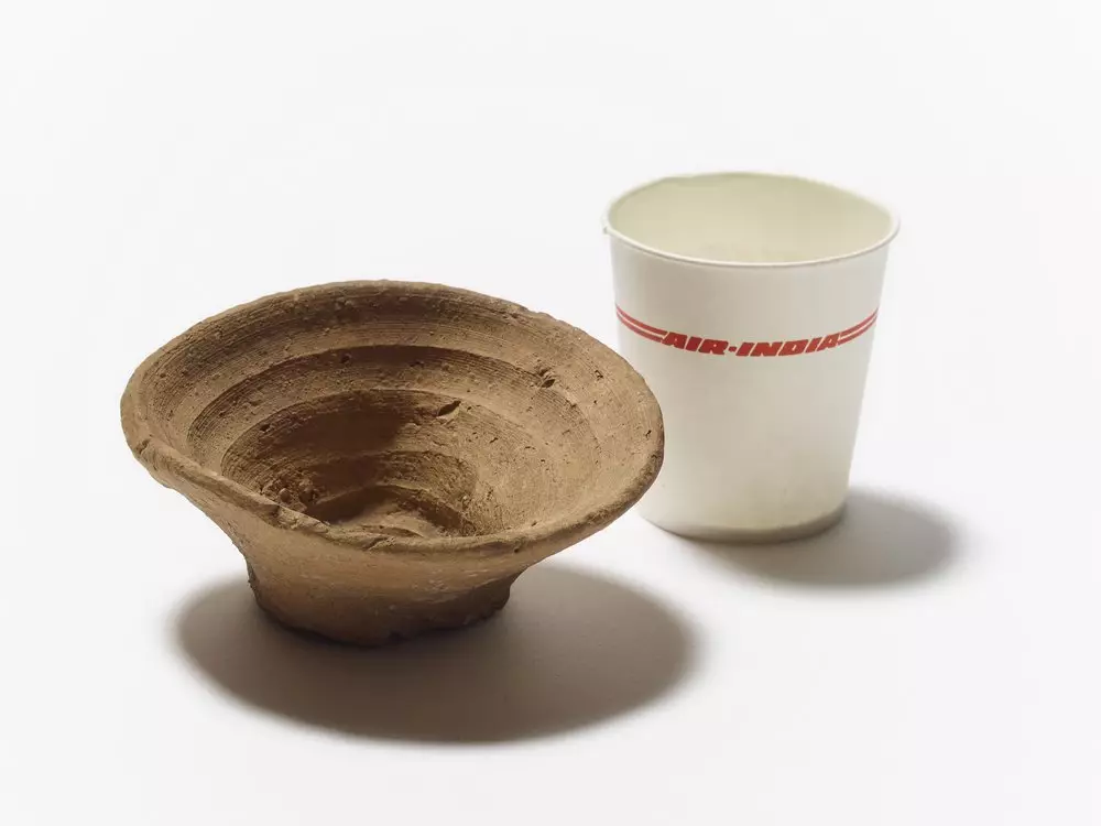 За лесно чистење по забавите, Minoans користеше чаши за еднократна употреба