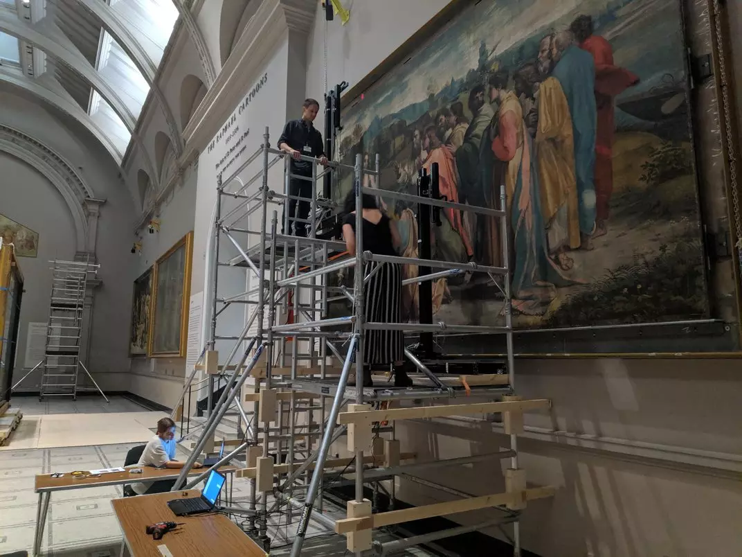 เครื่องมือออนไลน์ใหม่เผยให้เห็นการ์ตูน Sistine Chapel ของ Raphael ในรายละเอียดที่น่าทึ่ง 834_6