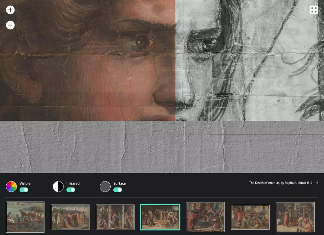 Nueva herramienta en línea revela las caricaturas de la Capilla Sixtina de Rafael con asombroso detalle 834_7
